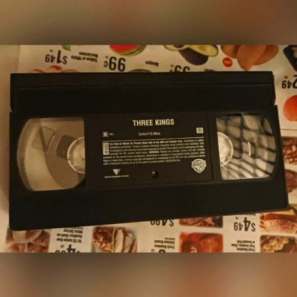 Warner Bros. | Media | Vintage Vhs Movie Three Kings | Poshmark
